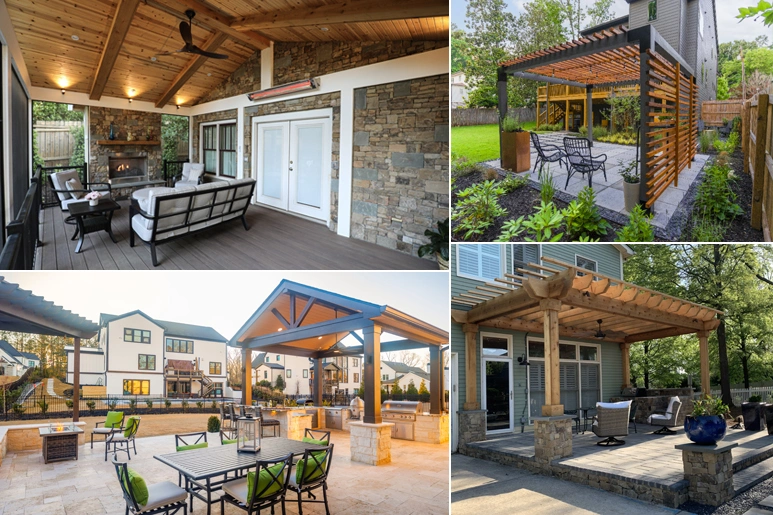 Roof Designs Patio Plans